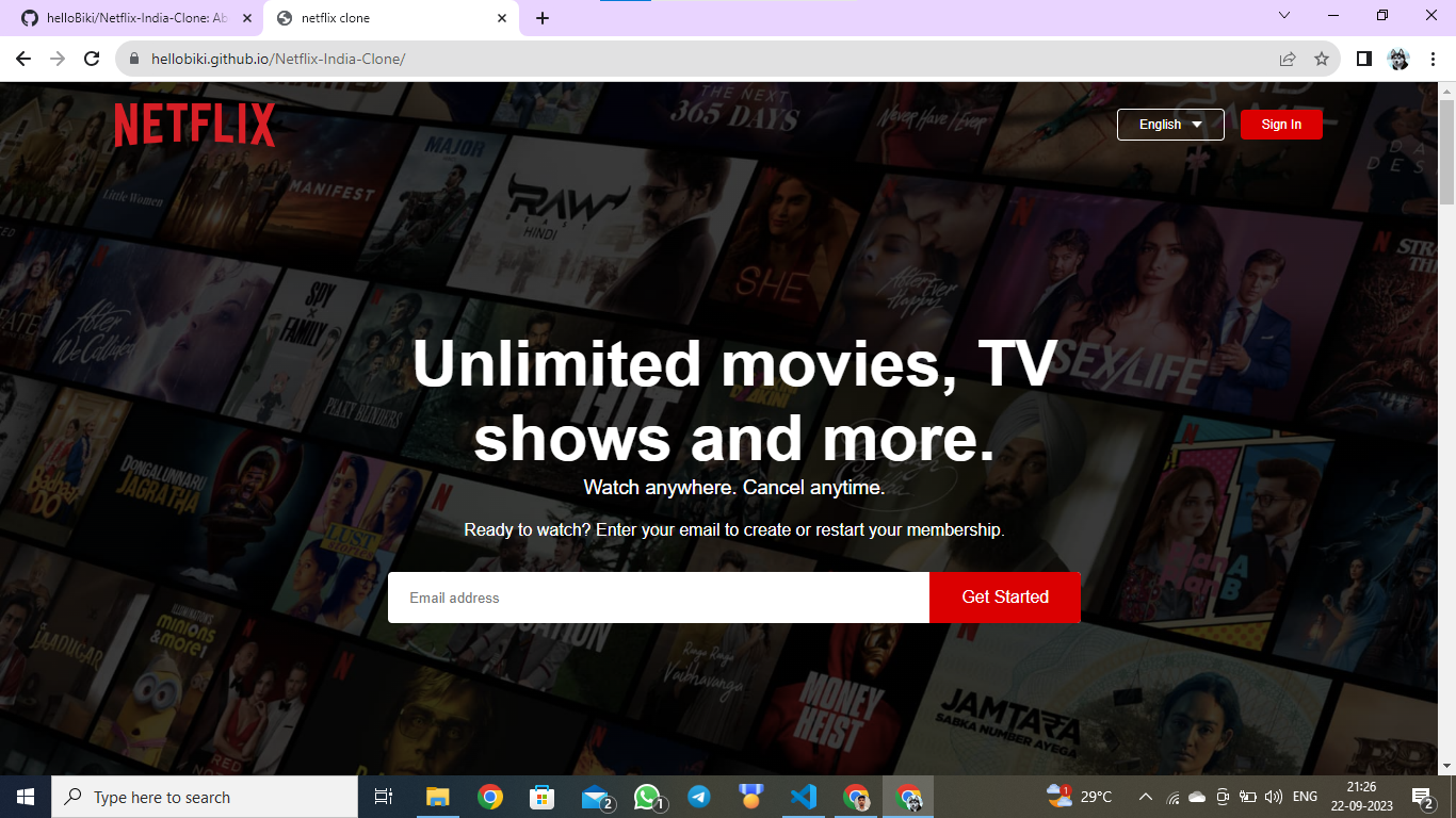 Personal portfolio website - Biki Kumar